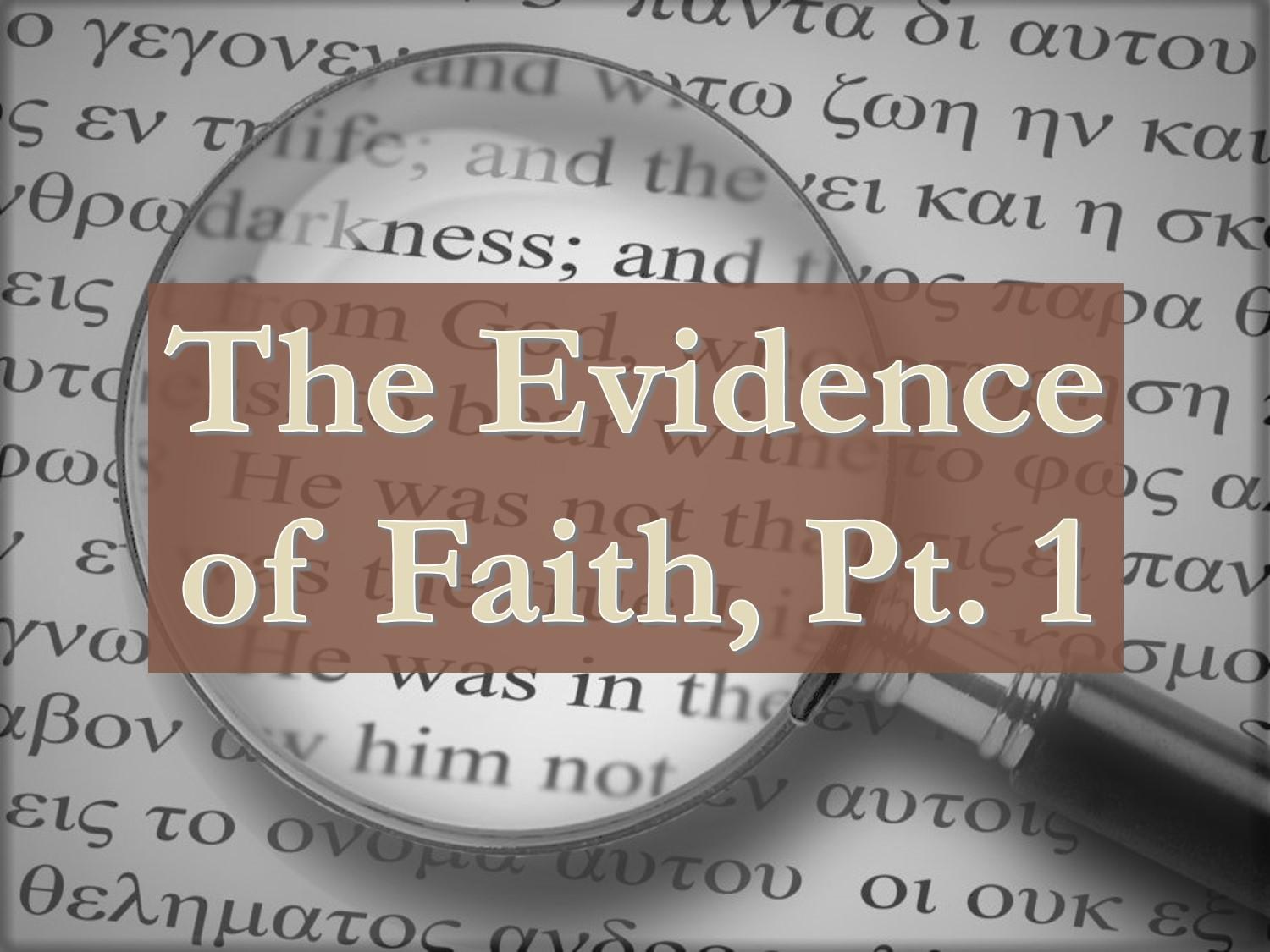 Having a Reasonable Faith– Embrace What Matters